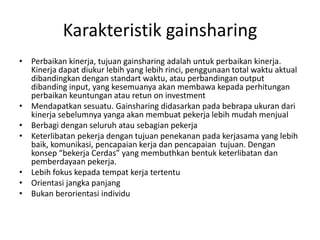 Productivity gain sharing | PPTX
