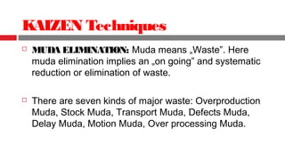Productivity improvement slide share | PPT
