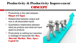 Productivity improvement slide share | PPT