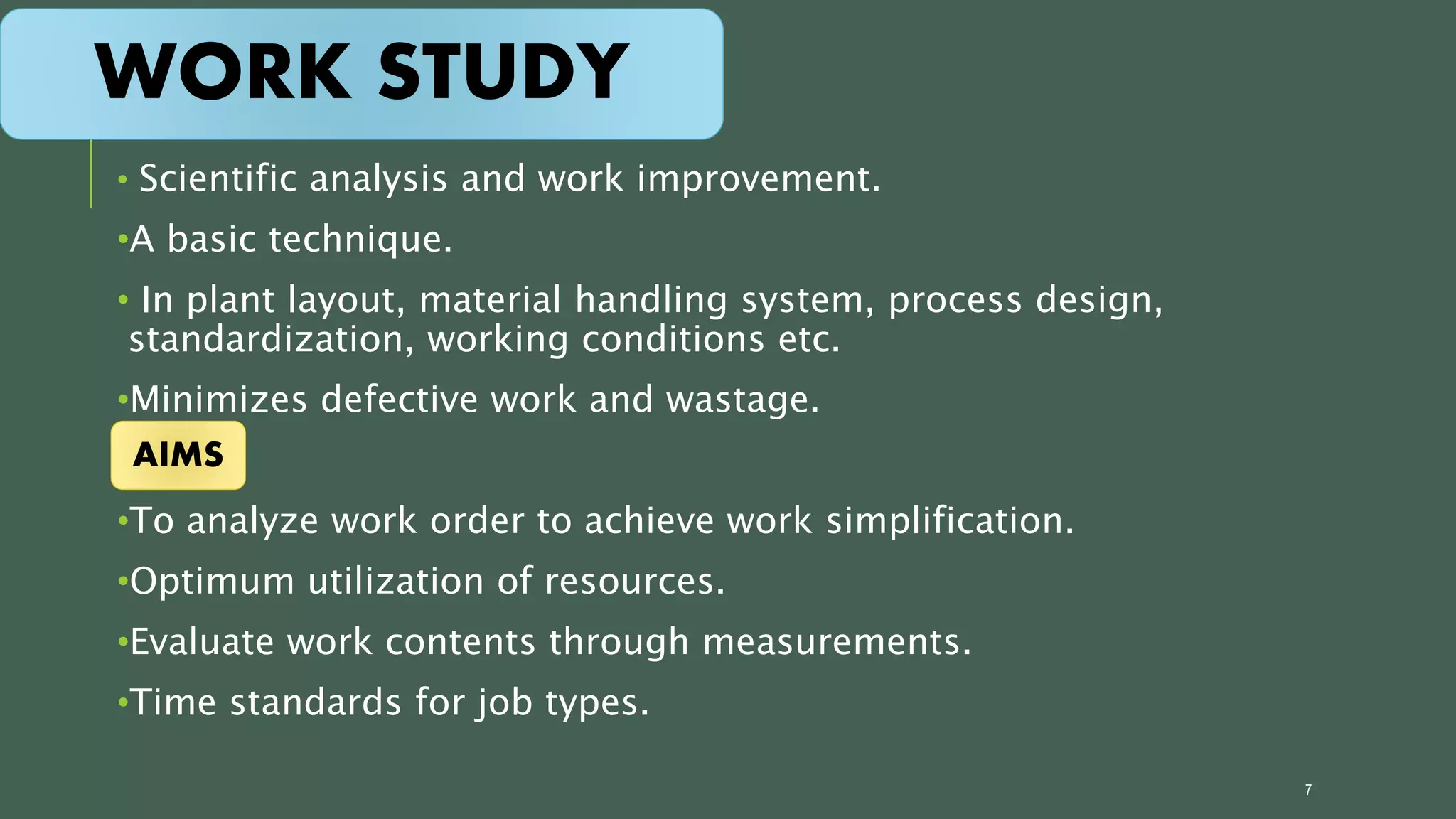 Productivity improvement techniques | PPTX