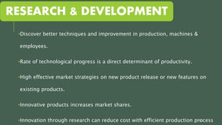 Productivity improvement techniques | PPTX