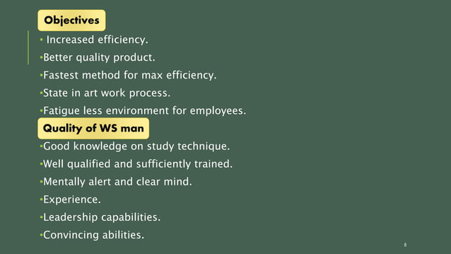 Productivity improvement techniques | PPTX