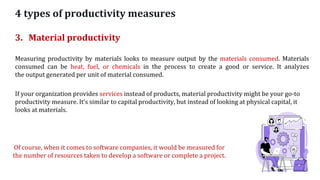 Productivity Measurement, Types with solved Examples.pptx