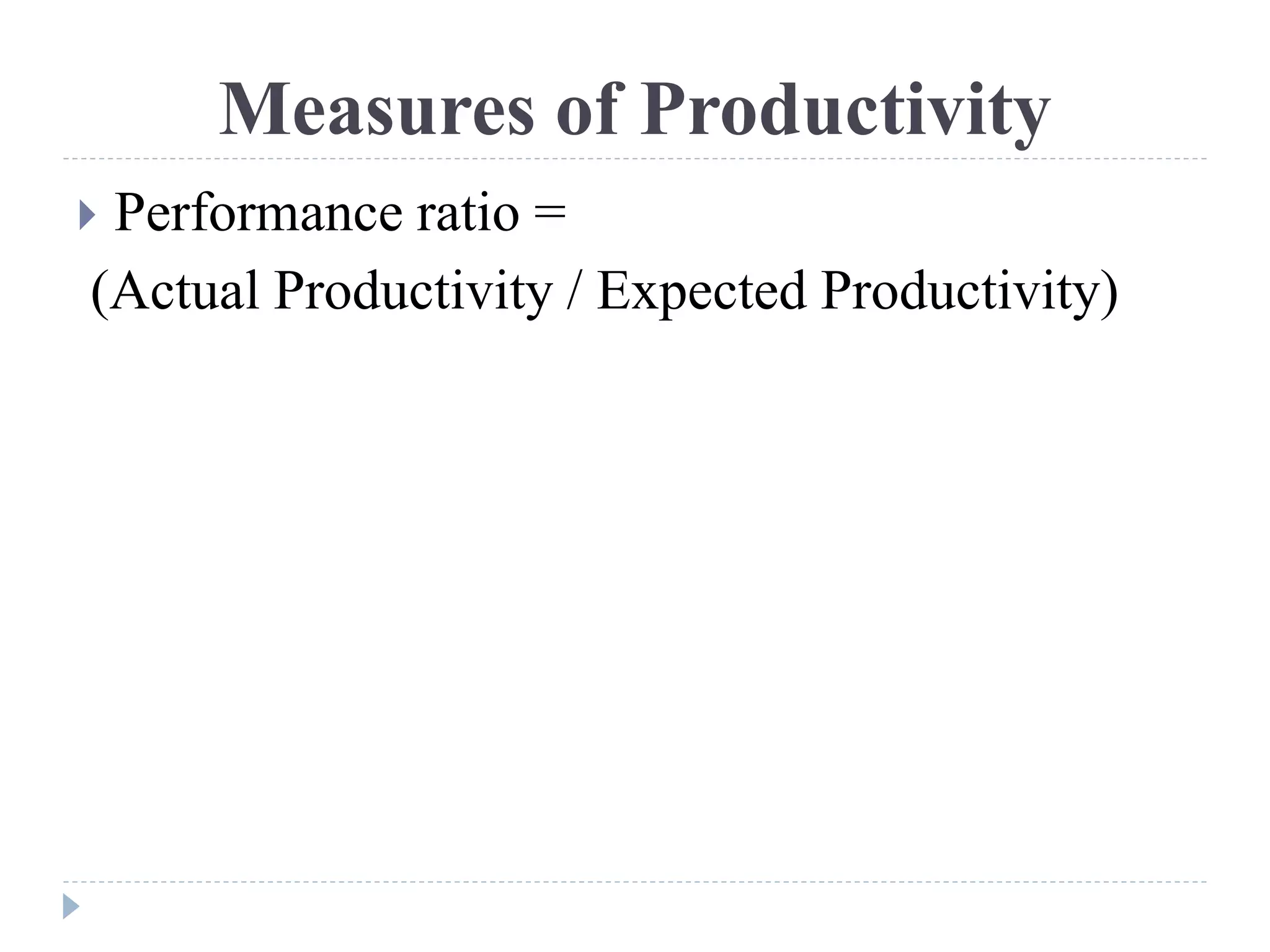 Productivity of human resources | PPTX