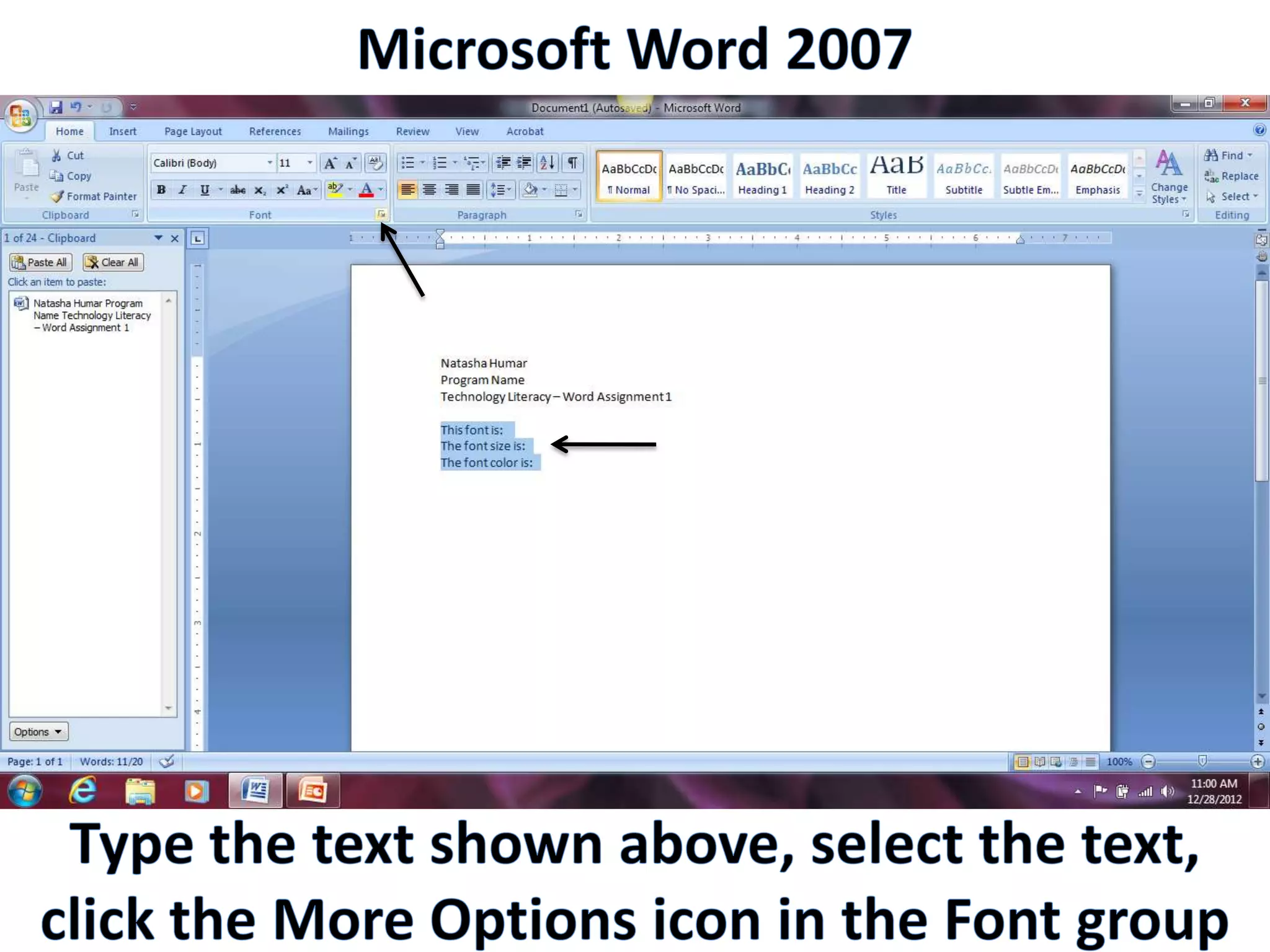 Microsoft Word 2007 | PPT