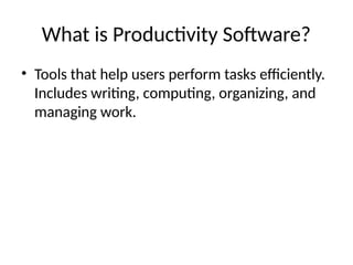 Productivity_Software_20_Slides.pptxVDSD | PPTX
