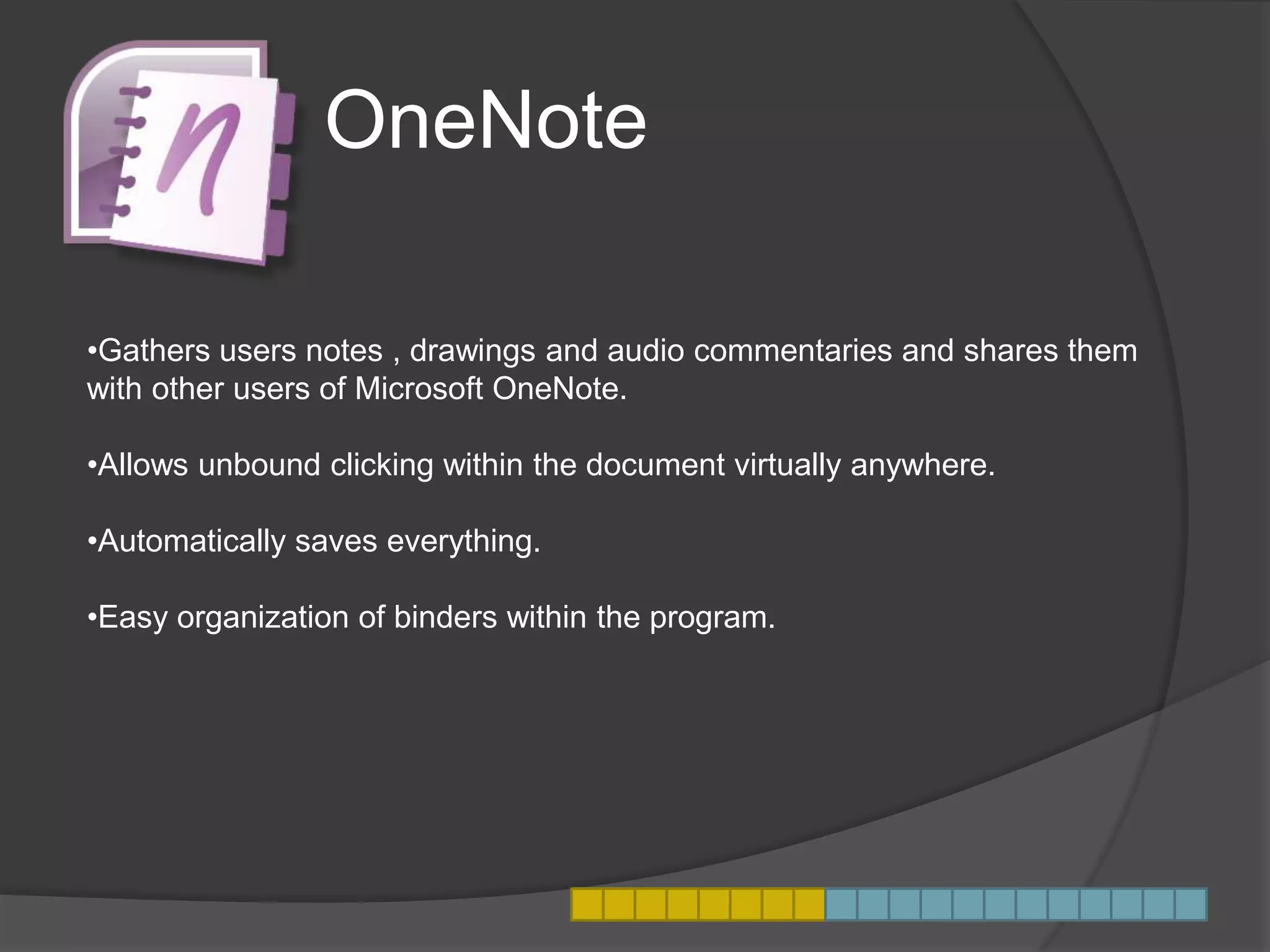 Productivity software presentation | PPTX