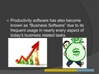 Productivity software presentation | PPTX