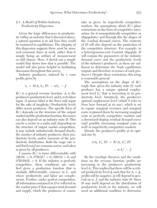 What Determines Productivity? | PDF