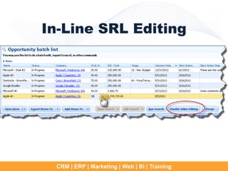 Productivity Tools for Pivotal CRM | PPT