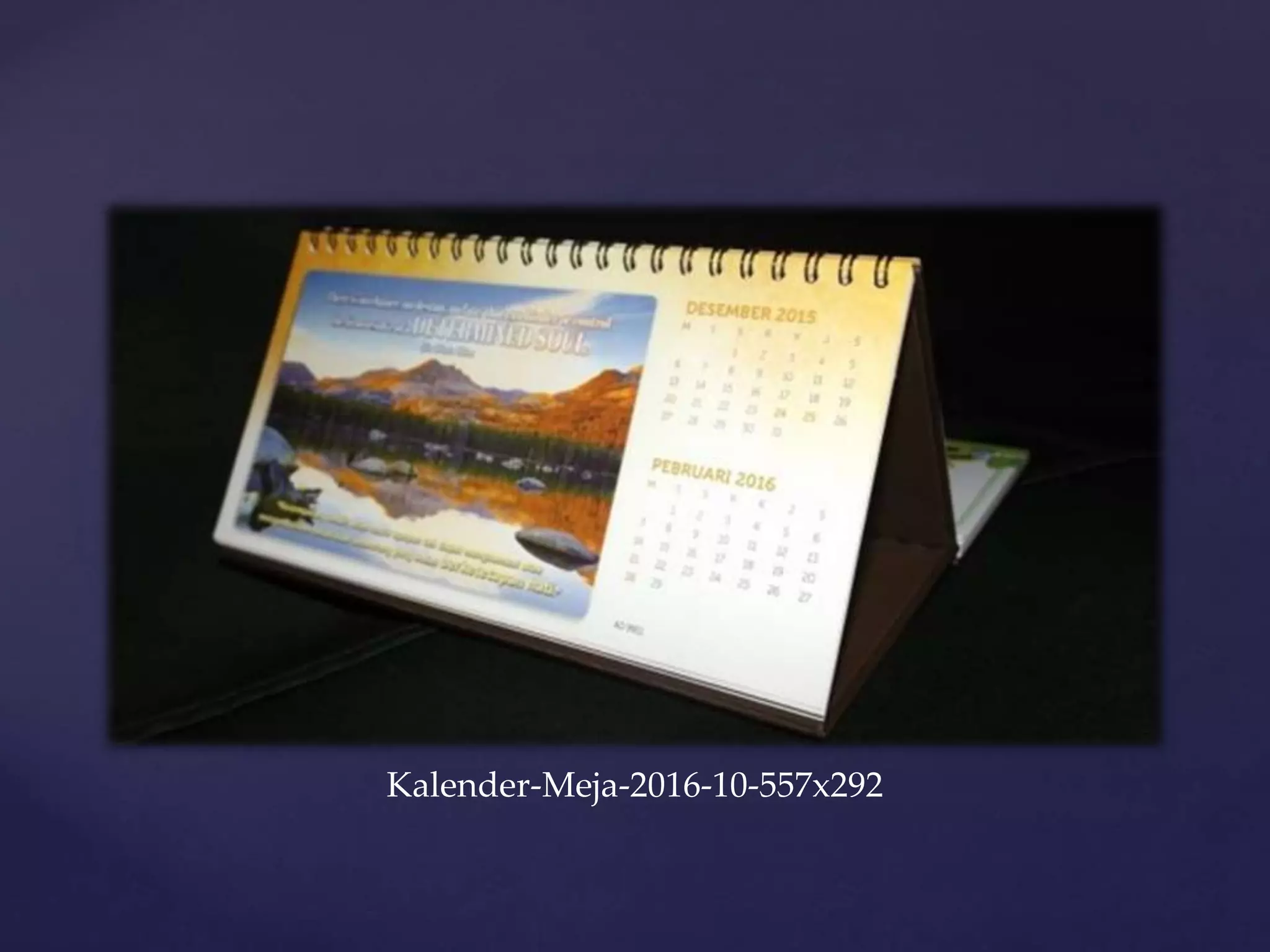 Product kalender meja 2016 percetakan ayuprint kiic suryacipta karawang ...
