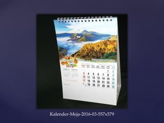 Product kalender meja 2016 percetakan ayuprint kiic suryacipta karawang ...