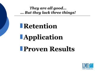 Product Knowledge | PPS