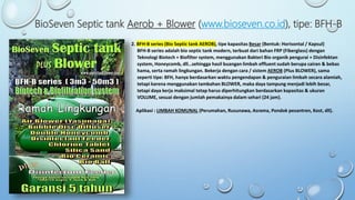 Ipal biotech by BioSeven STP utk limbah klinik, puskesmas, lab, dll | PPT