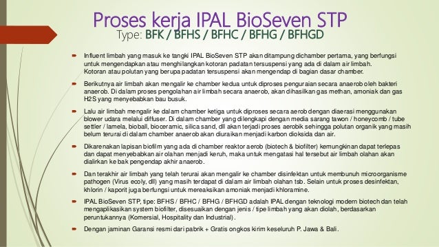 Ipal Klinik by IPAL BioSeven STP, WWTP, Septic tank (0821 4123 5115) www.bioseven.co.id