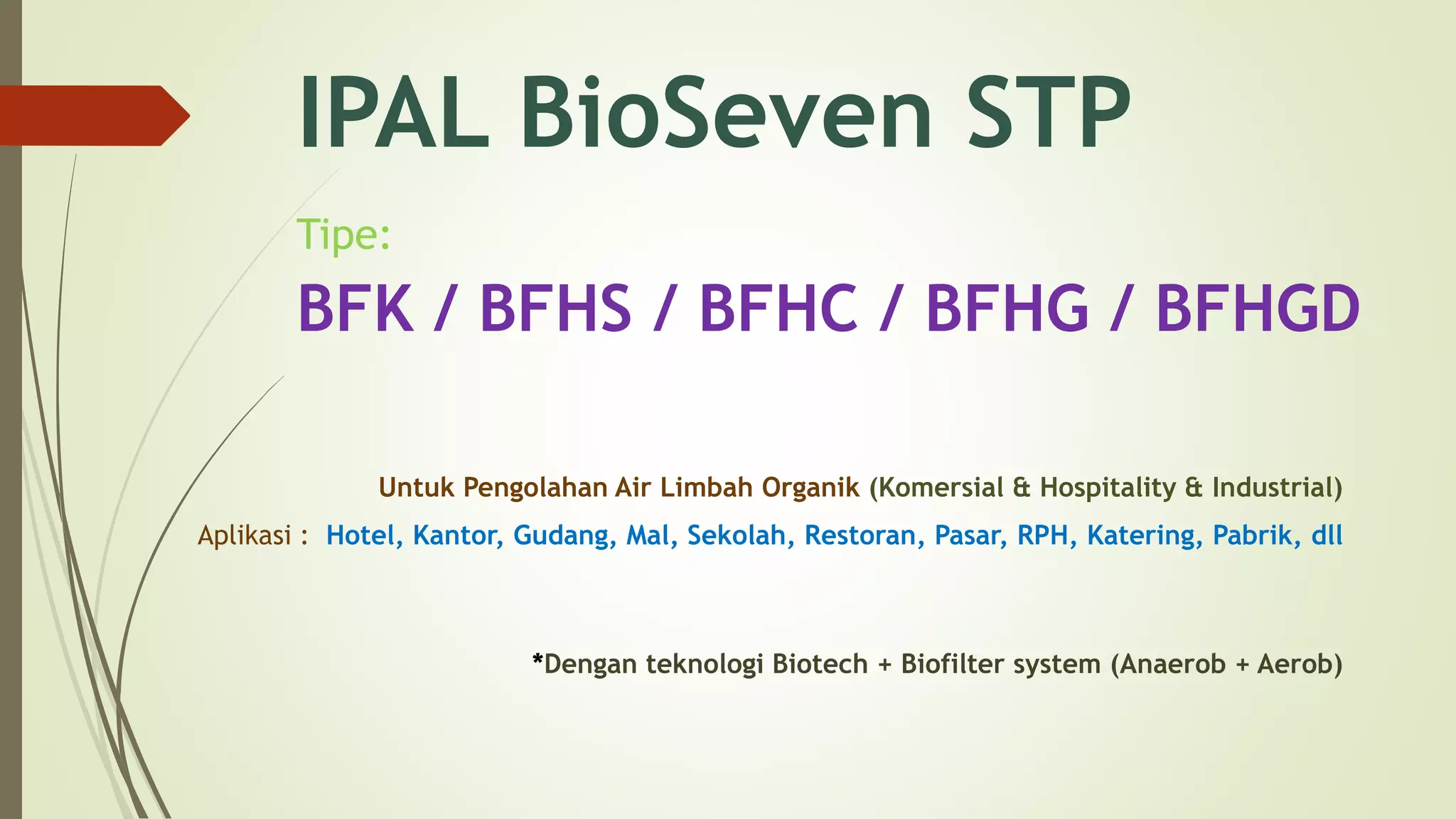 PROMO MURAH! IPAL BioSeven STP WWTP - Garansi 10thn - Sertifikat ISO | PPT
