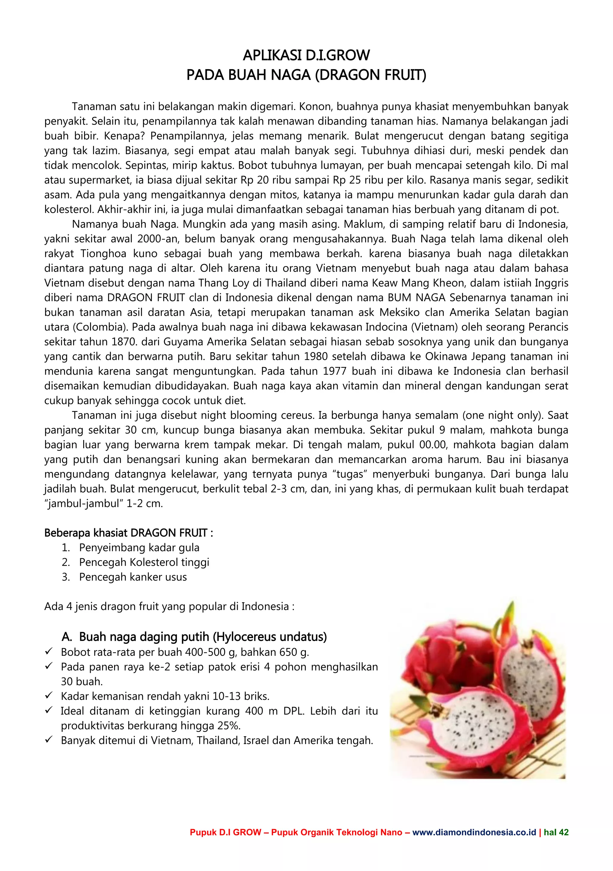 Product knowledge pupuk di grow | PDF