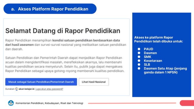 Product Knowledge Rapor Pendidikan - Satuan Pendidikan Dasmen&Vokasi.pptx