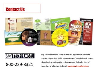 Product labeling and legal compliance | PPT