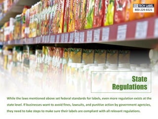 Product labeling and legal compliance | PPT