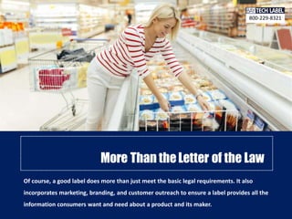 Product labeling and legal compliance | PPT