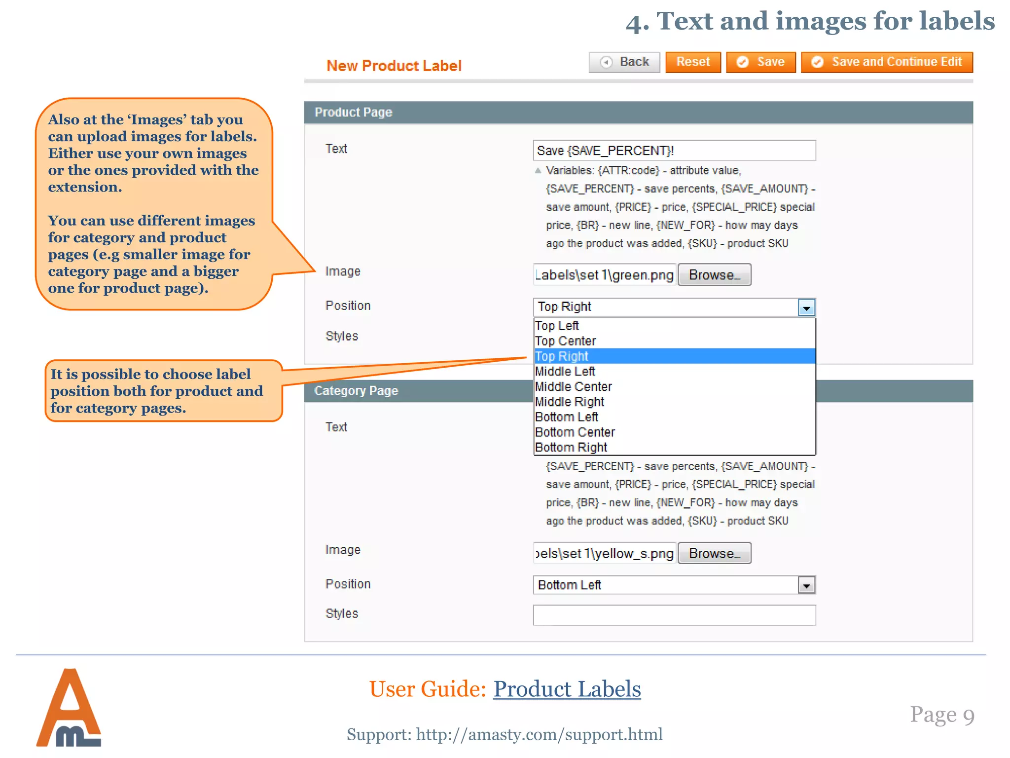 Product Label: Magento Extension by Amasty. User Guide. | PPT