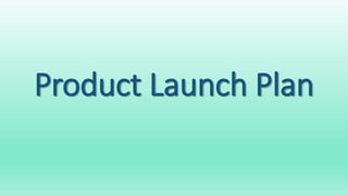 Product launch plan | PPTX