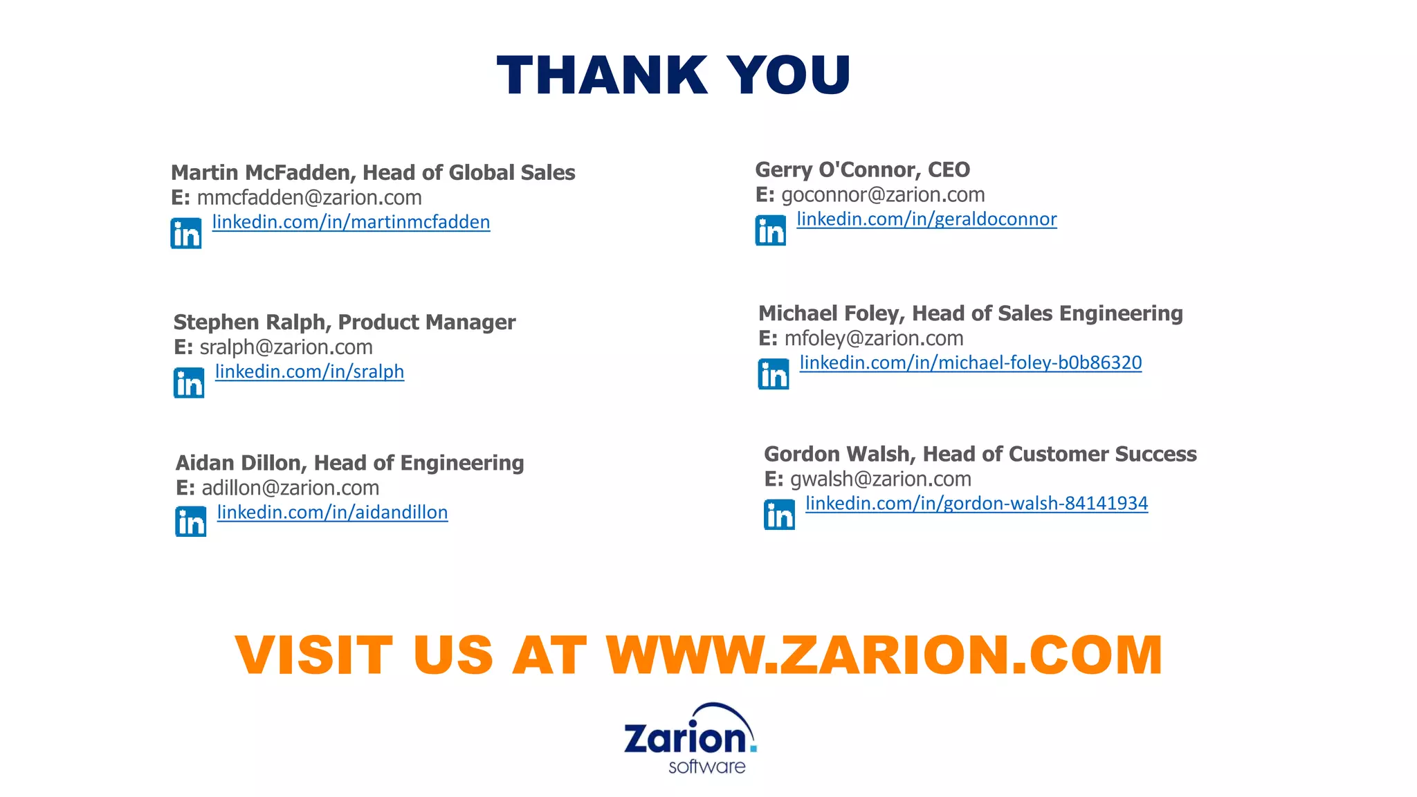 Zarion Software OXYGEN PRODUCT LAUNCH | PPTX