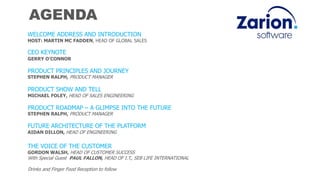 Zarion Software OXYGEN PRODUCT LAUNCH | PPTX