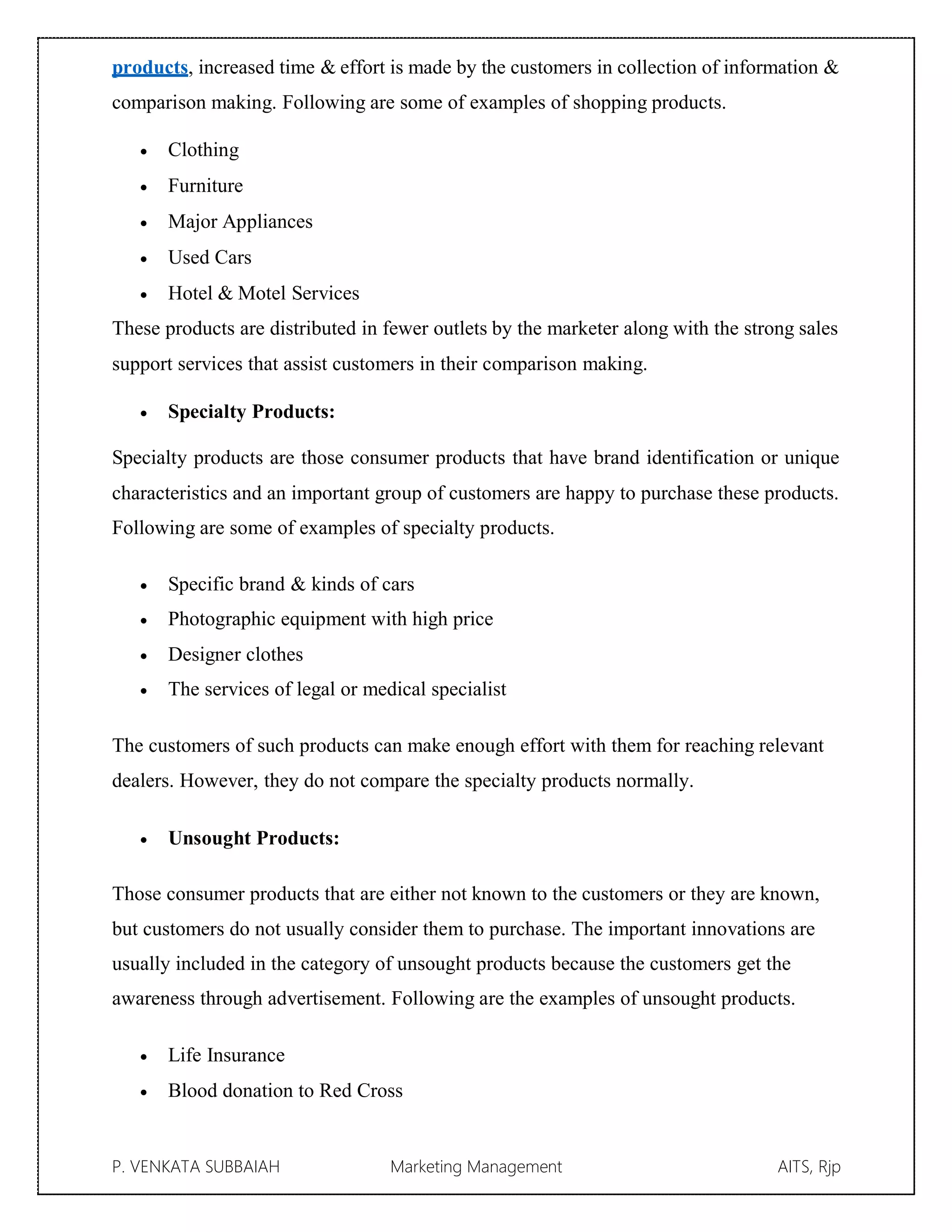 Product levels classification product mix & pricing stratagies | PDF