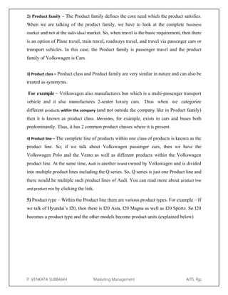 Product levels classification product mix & pricing stratagies | PDF