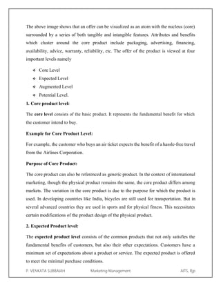 Product levels classification product mix & pricing stratagies | PDF
