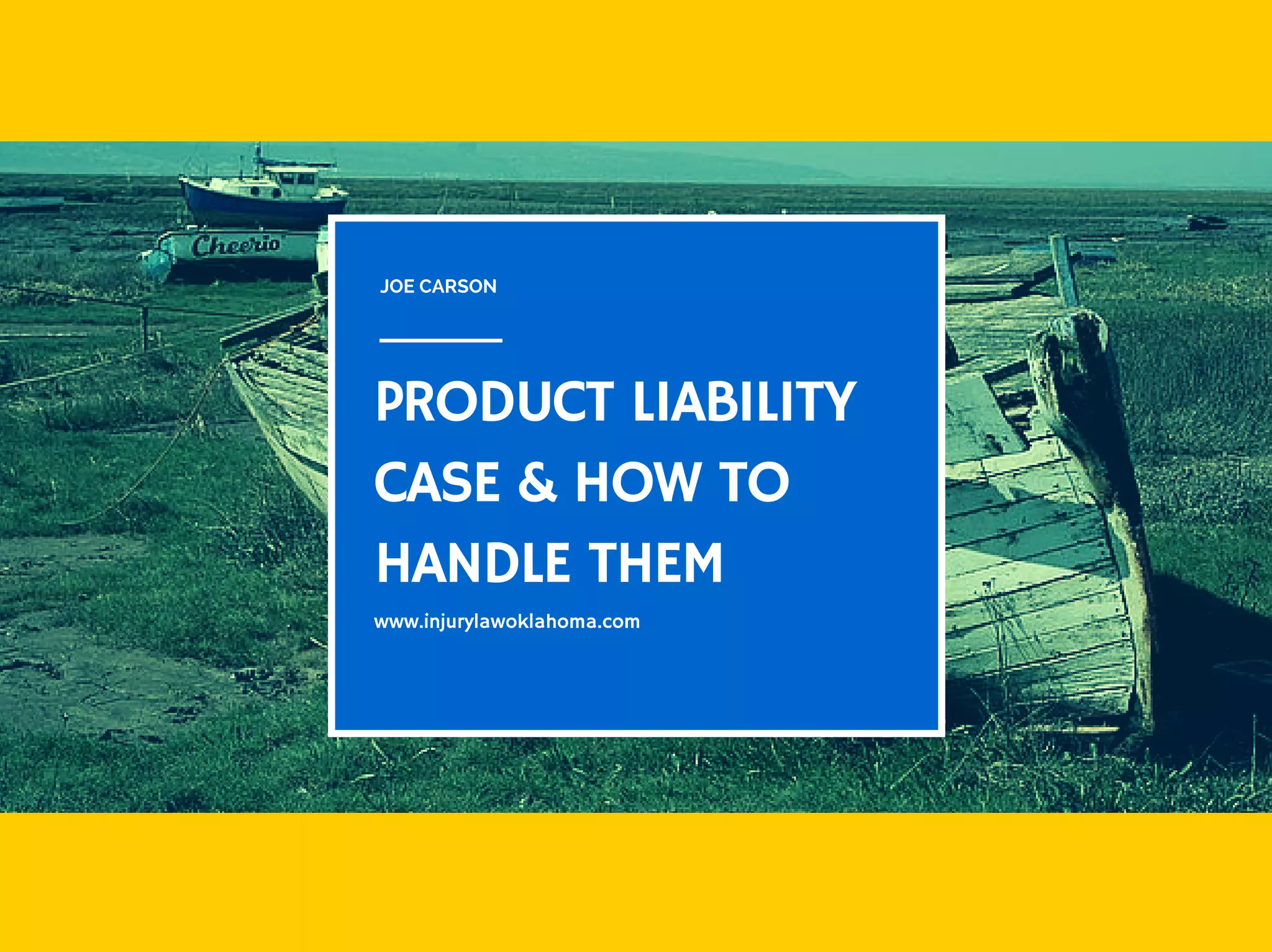 Product Liability Case & How To Handle Them | PPT