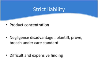 Product liability presentation | PPTX