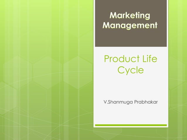 Product life cycle | PPTX