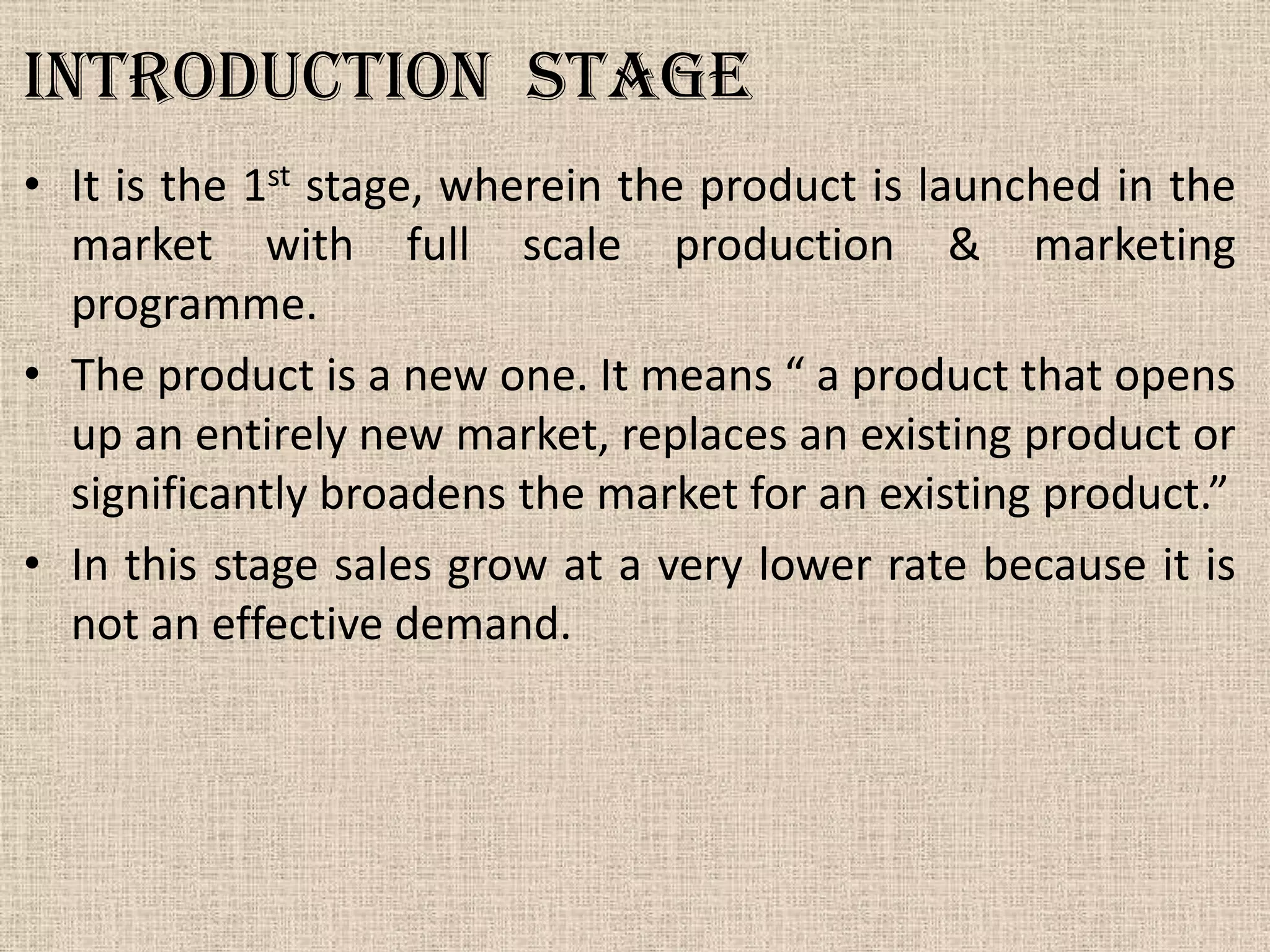 Product life cycle | PPTX