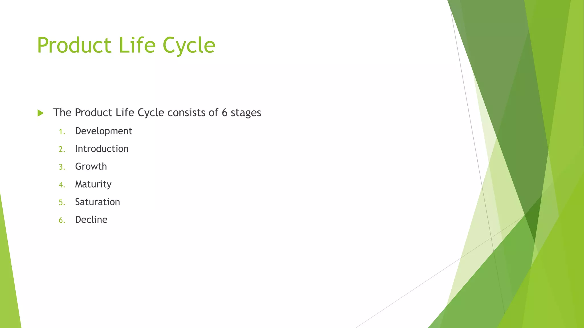 Product Life Cycle | PPTX