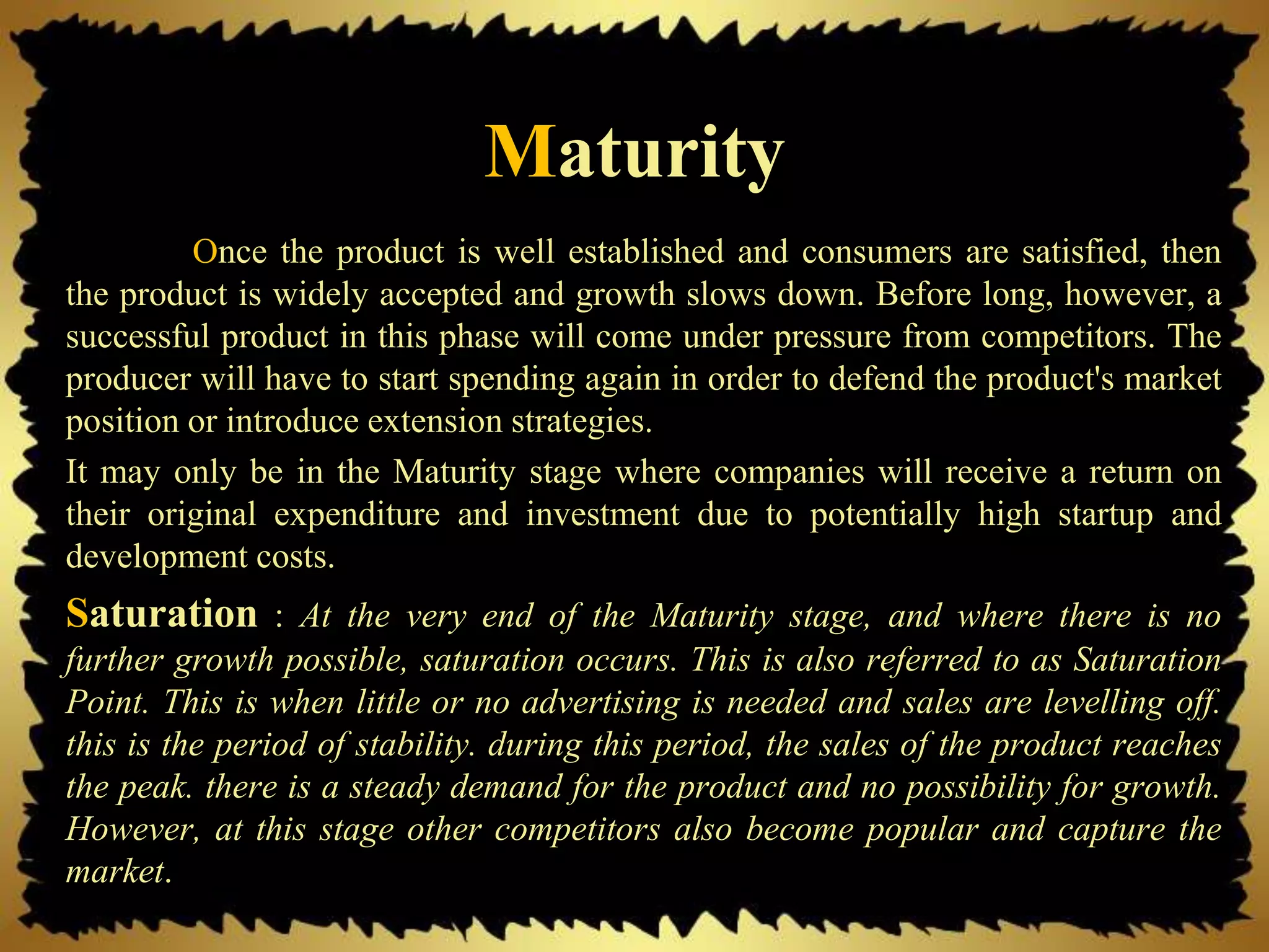 Product Life Cycle | PPSX