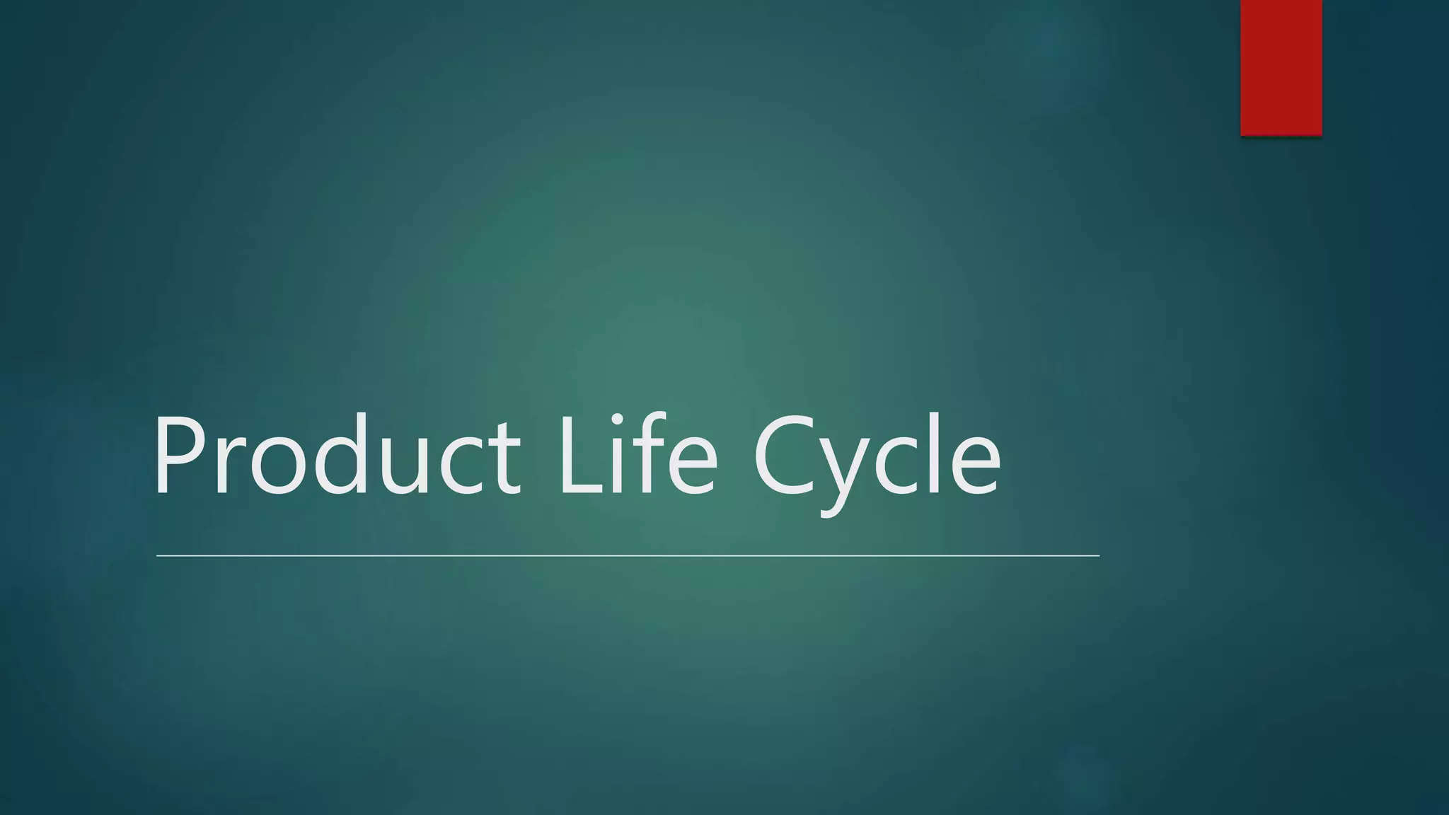 Product life cycle | PPTX