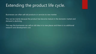 Product life cycle | PPTX