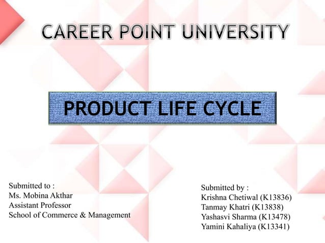 Product life cycle of Maruti 800 (ASSIGNMENT) | PPTX