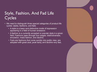 PRODUCT LIFE CYCLE ppt on marketings.pdf