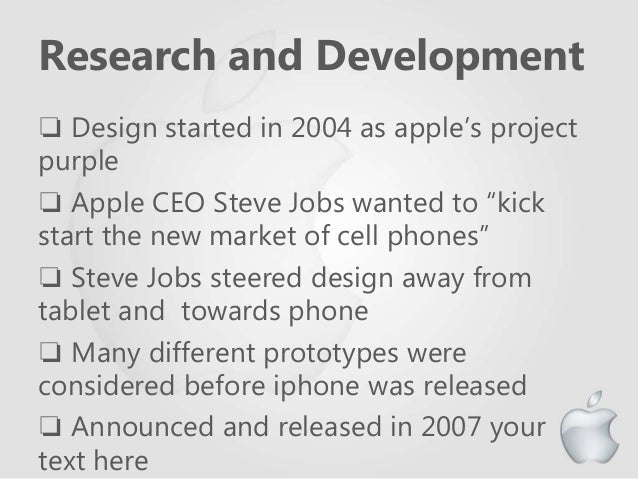 Product life cycle iphone