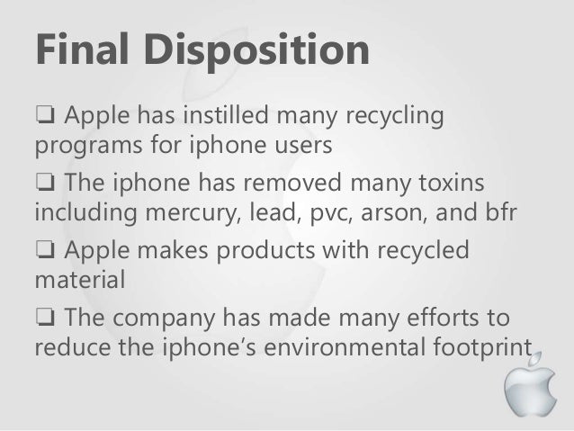 Product life cycle iphone