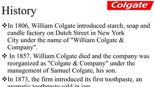 Colgate Product life cycle and Bcg Matrix | PPTX