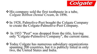 Colgate Product life cycle and Bcg Matrix | PPTX