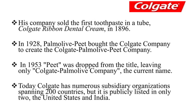 Colgate Product life cycle and Bcg Matrix | PPTX