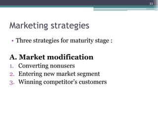 Product life cycle and strategic marketing decisions | PPT