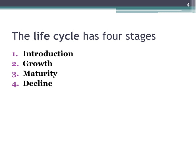 Product life cycle and strategic marketing decisions | PPT