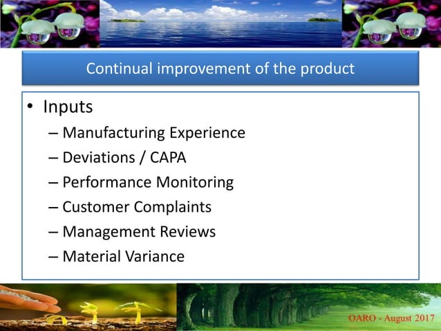 ICH Guideline (Q8,Q9&Q10) &Product Life Cycle | PPTX | Pharmaceutical ...